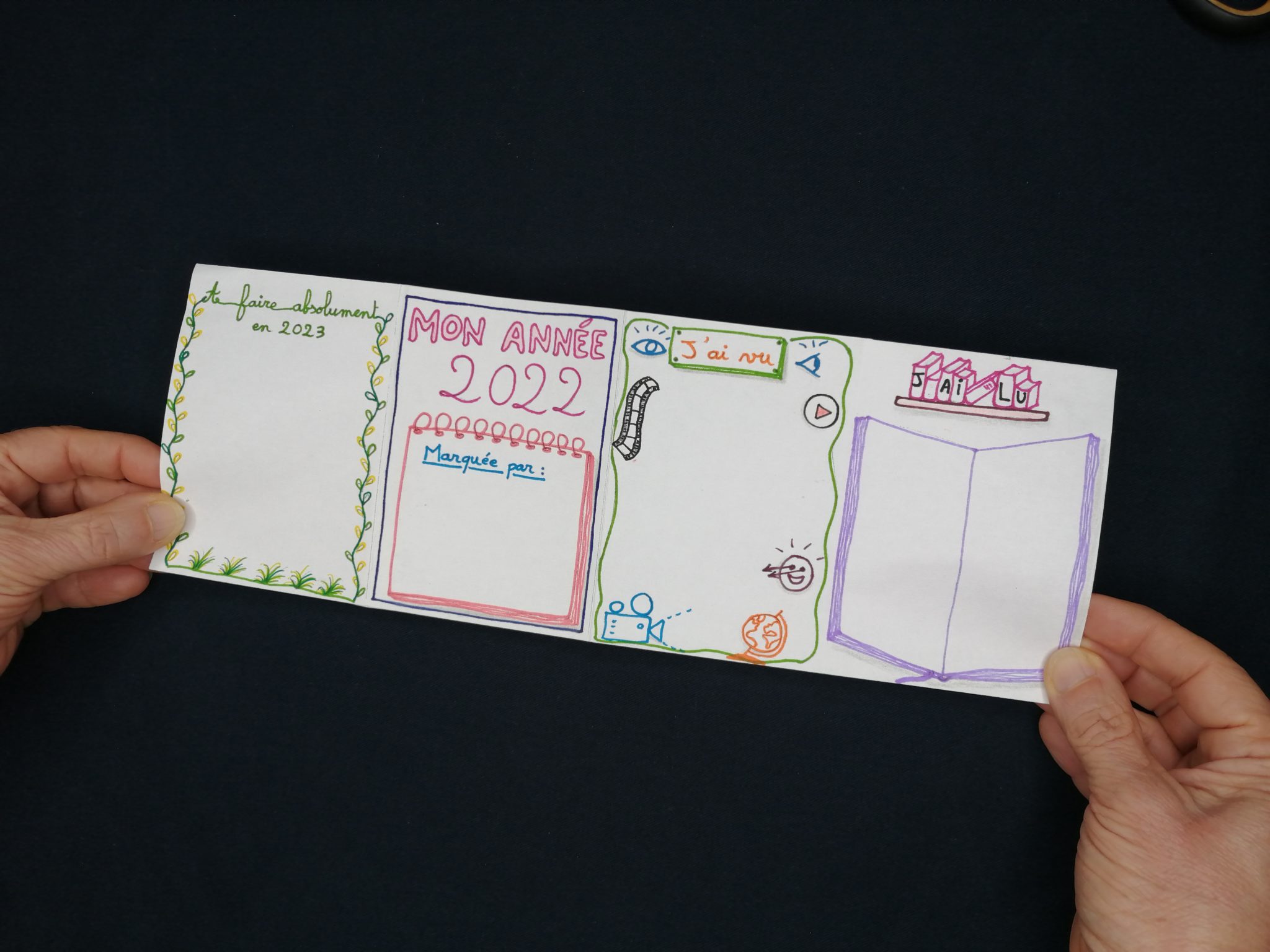 Fabriquer un mini-livre - Je croquinote